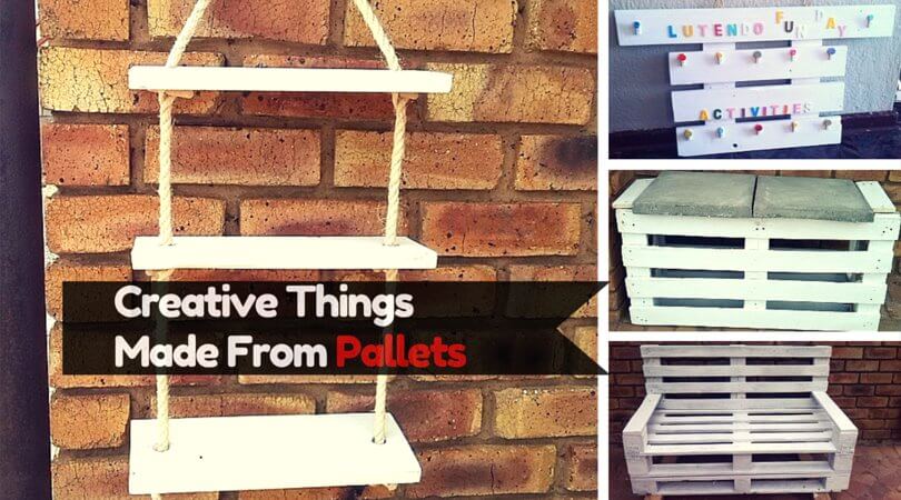 6 DIY Creative Things Made From Pallets - Easy Pallet Ideas