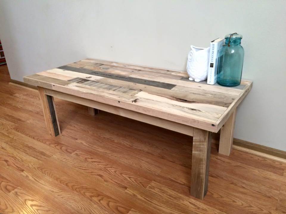 Delightful Pallet Coffee Table - Easy Pallet Ideas