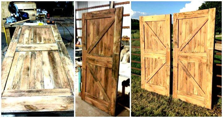 Doors Made Out of Pallets - Easy Pallet Ideas
